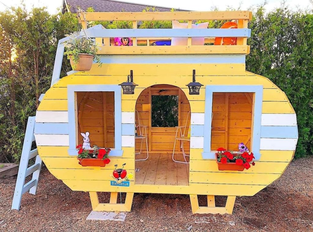 +20 Ideas de colores para reciclar y construir con pallets - Pallets Decor
