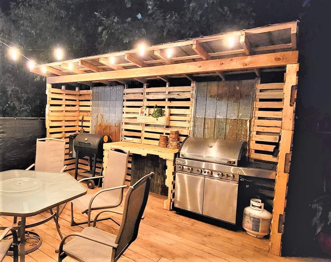 ¿Es posible elaborar o decorar BBQ (barbacoas) en base a pallets ...
