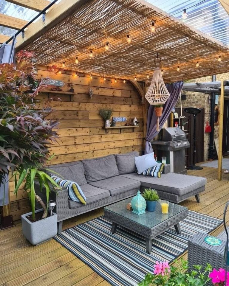 ¿Es posible hacer pergolas y terrazas usando pallets y maderas baratas ...