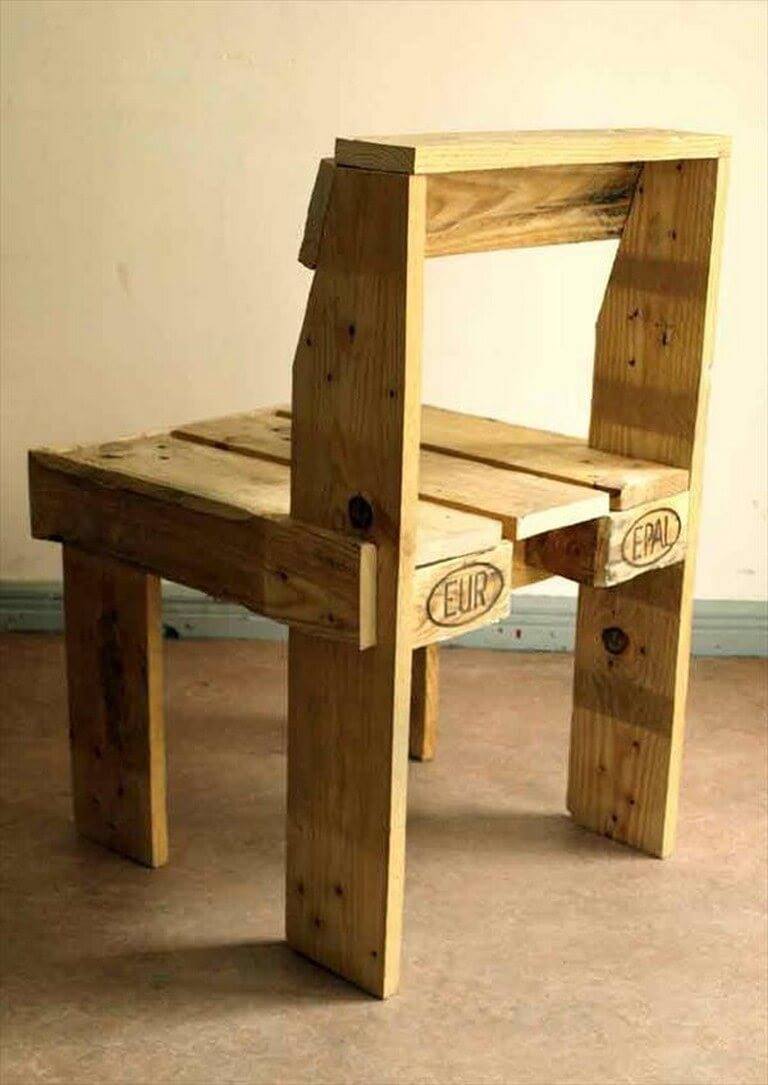 +30 Maneras geniales para sillas de palets - Pallets Decor