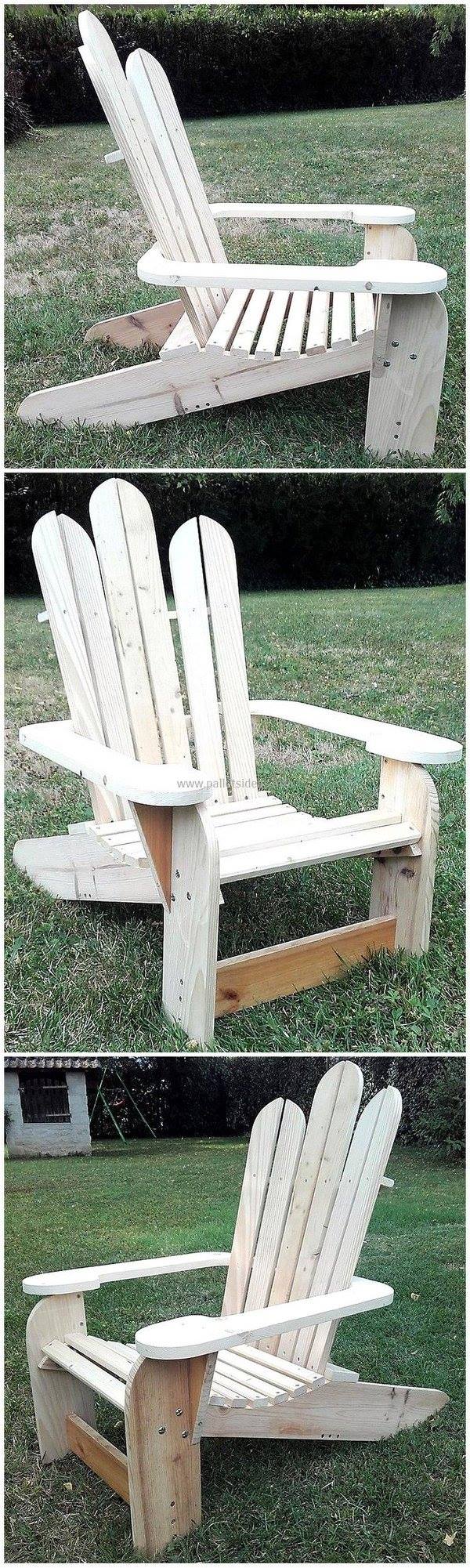 +30 Maneras geniales para sillas de palets - Pallets Decor